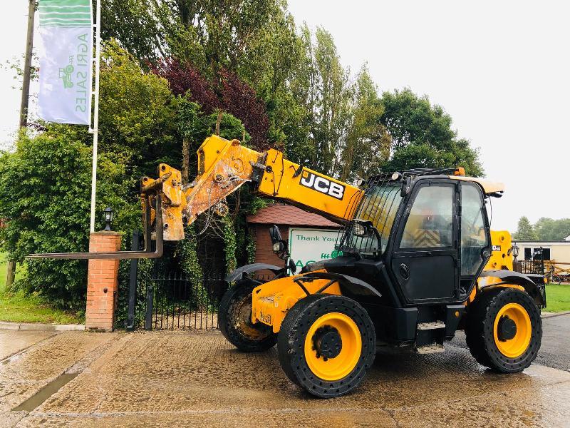 JCB 550-80 WASTE MASTER TELEHANDLER ( YEAR 2012 )