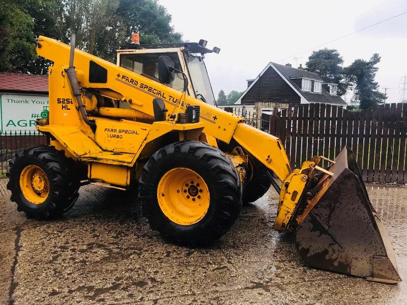 JCB 525B FARM SPCIAL PLUS TELEHANDLER C/W PICK UP HITCH