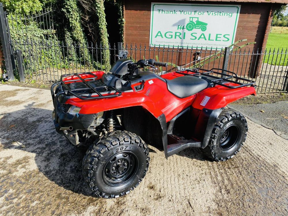 HONDA 420CC 4WD FOUR TRAX QUAD BIKE * YEAR 2014