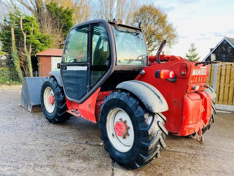 MANITOU MT932 TURBO TELEHANDLER * 9 METER REACH , AG-SPEC * C/W PICK UP ...