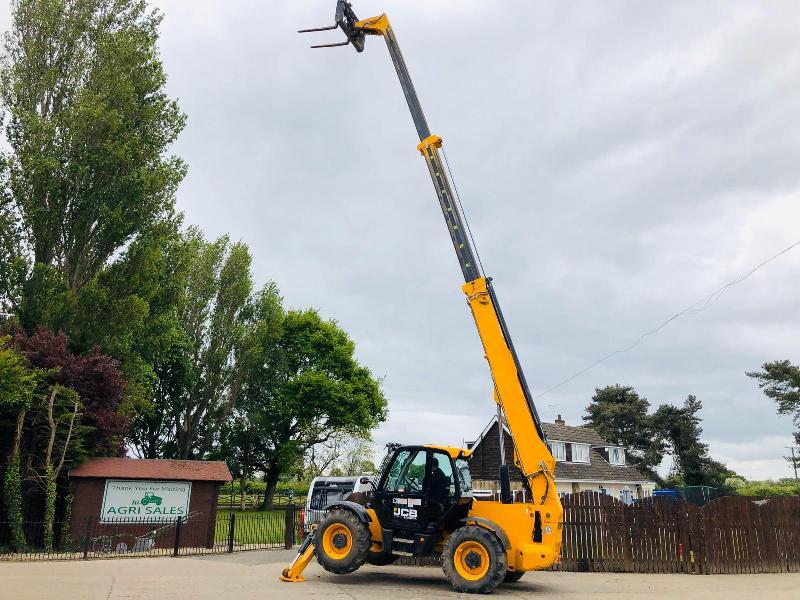 JCB 540-140 TURBO TELEHANDLER *YEAR 2017* C/W SIDE SHIFT ONE OWNER FROM ...