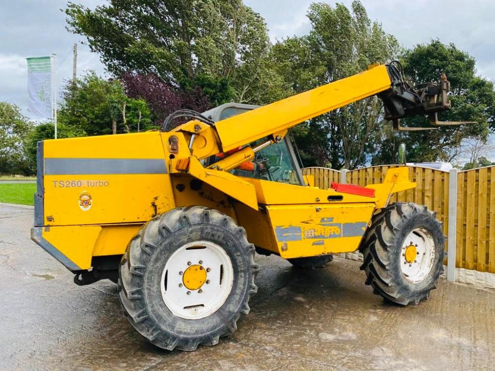MATBRO TS260 TURBO TELEHANDLER C/W PICK UP HITCH