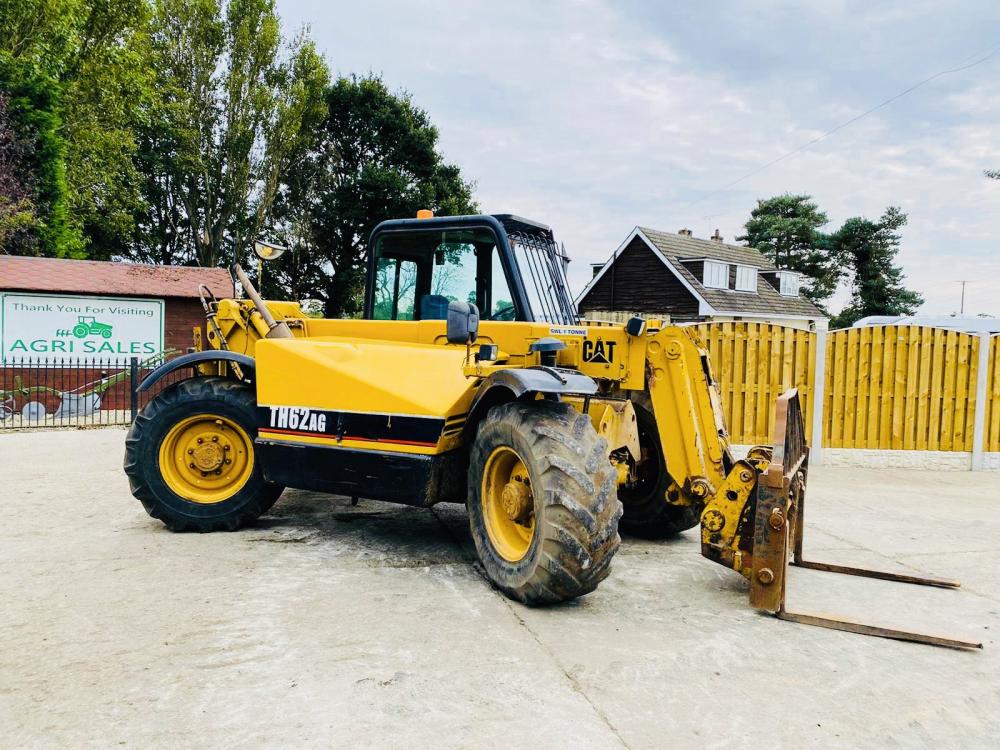 CATERPILLAR TH62AG TELEHANDLER C/W JOYSTICK CONTROL