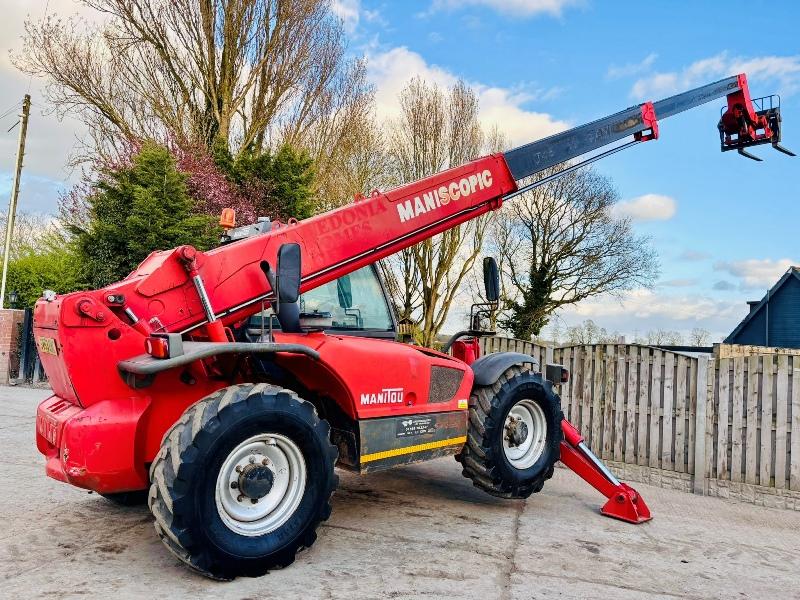 MANITOU MT1340 4WD TELEHANDLER *13 METER REACH* ENGINE SMOKES *VIDEO*