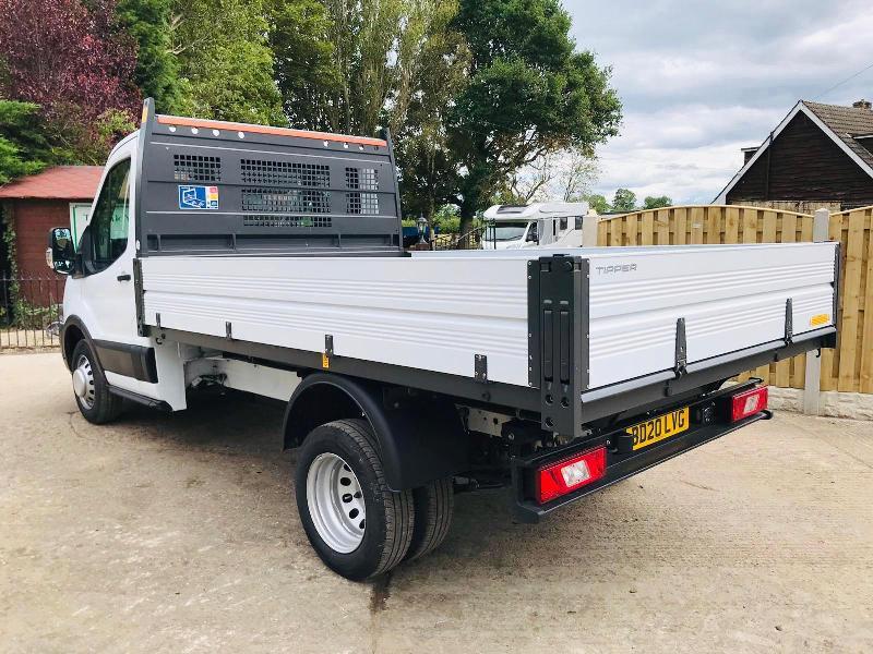 FORD TRANSIT TIPPER PICK UP * YEAR 2020 * ONLY 185 DELIVERY MILES