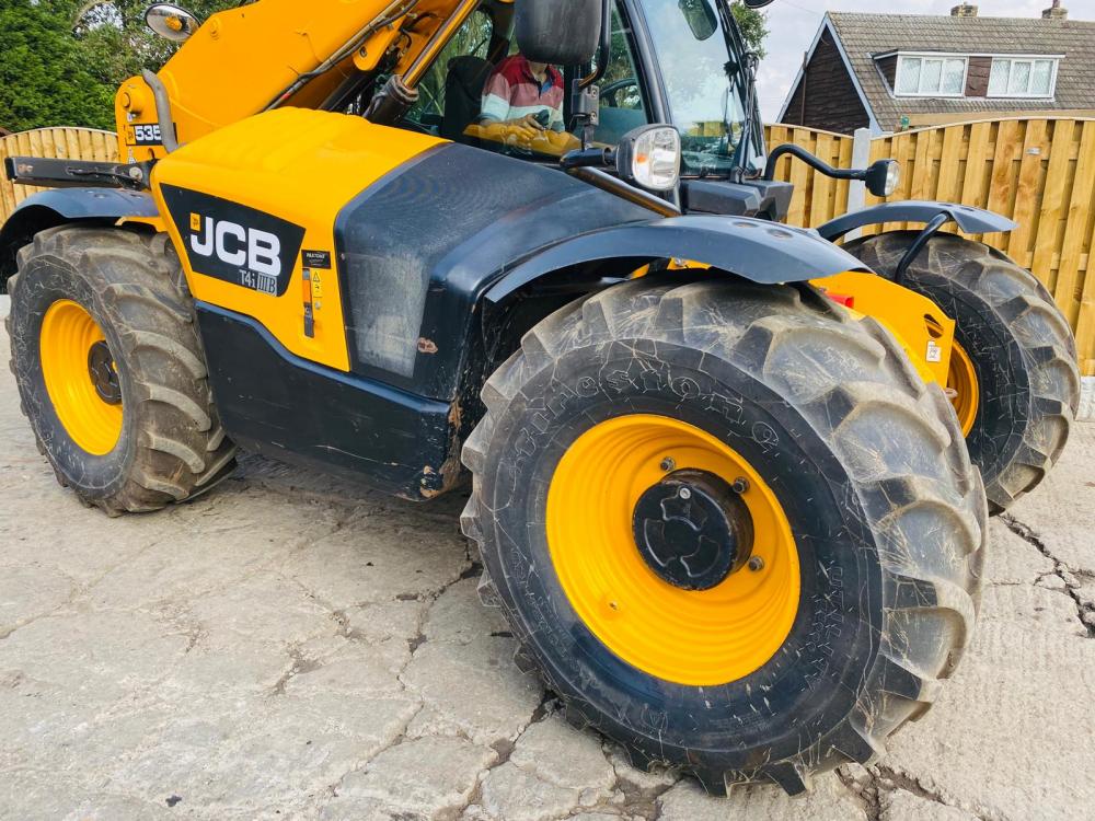 JCB 535-95 AGRI PLUS 9 1/2 METER TELEHANDLER * YEAR 2014 * PLEASE SEE ...