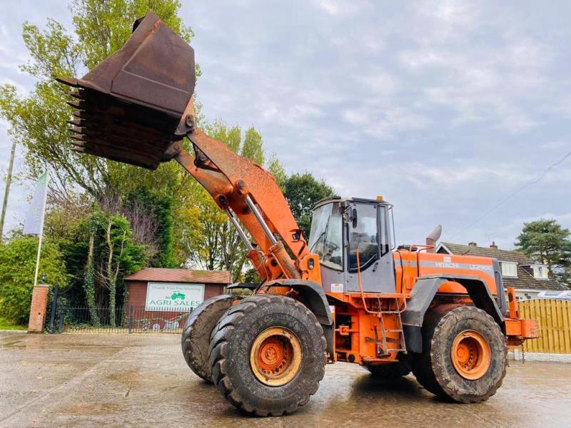 HITACHI LX290E 4WD LOADING SHOVEL ( NO FOOT BREAKS )