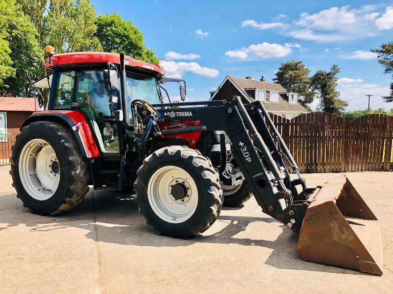 CASE 105 4WD TRACTOR C/W TRIMA +3.0P FRONT LOADER * YEAR 2011