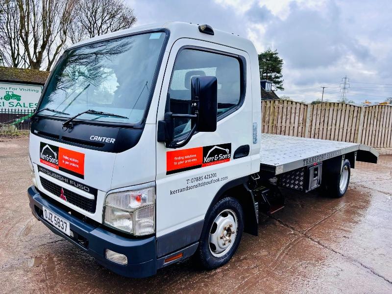 MITSUBISHI FUSO 4X2 BEAVER TAIL LORRY *MOT'D TILL FEBUARY 2025* VIDEO