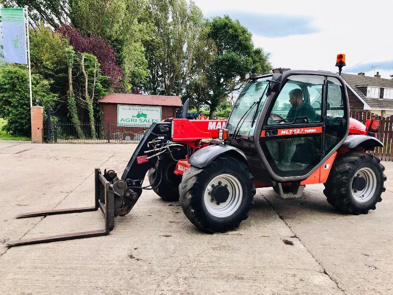 MANITOU MLT 627 TURBO TELEHANDLER * AG-SPEC * C/W PUH