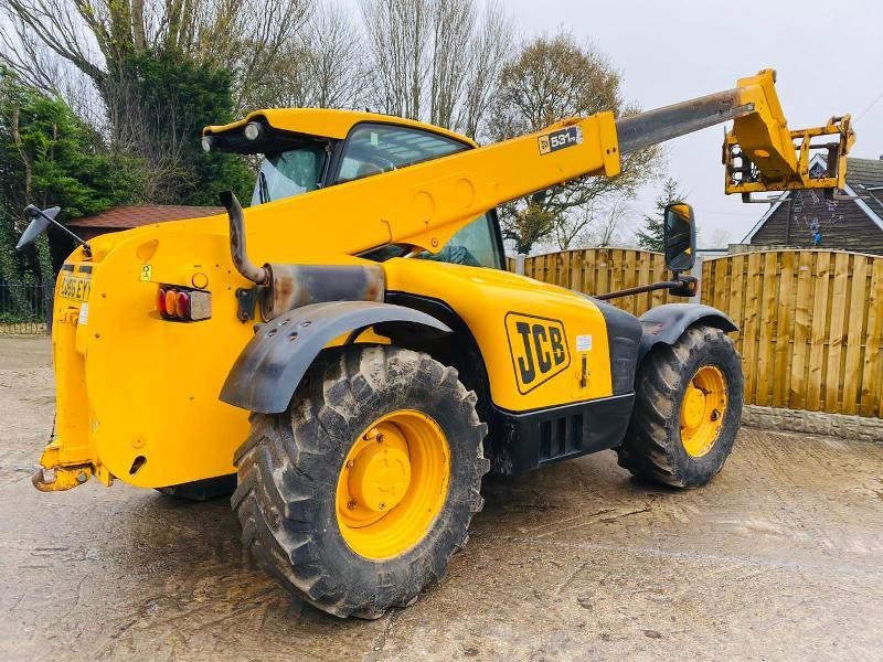 JCB 531-70 TURBO AGRI SUPER TELEHANDLER *AG-SPEC* C/W PUH , 7 METERE ...