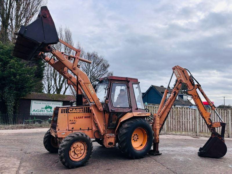 CASE 580G CONSTRUCTION KING 4WD BACKHOE DIGGER C/W EXTENDING DIG *VIDEO*