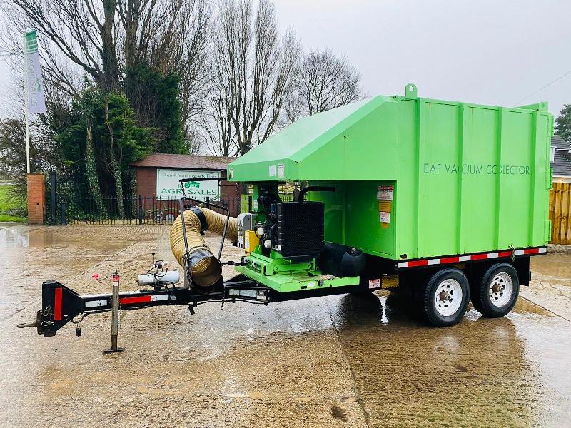 X-VAC TOWABLE LEAF & DEBREE VACUUM * YEAR 2010