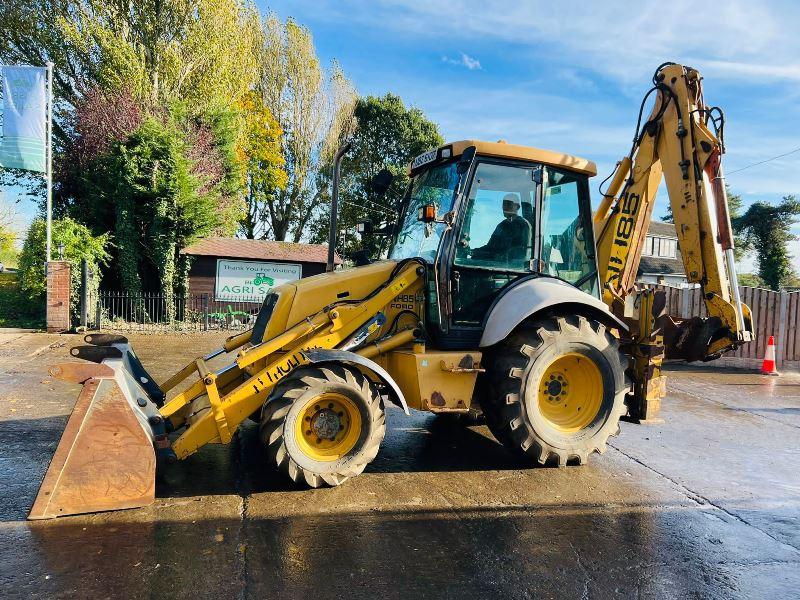 NEW HOLLAND NH85 4WD BACKHOE DIGGER C/W REAR QUICK HITCH & EXTENDING DIG