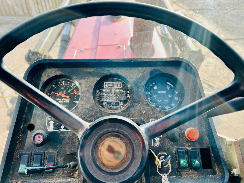 CASE 885XL TRACTOR C/W QUICKE FRONT LOADER & EURO HEAD STOCK *VIDEO*