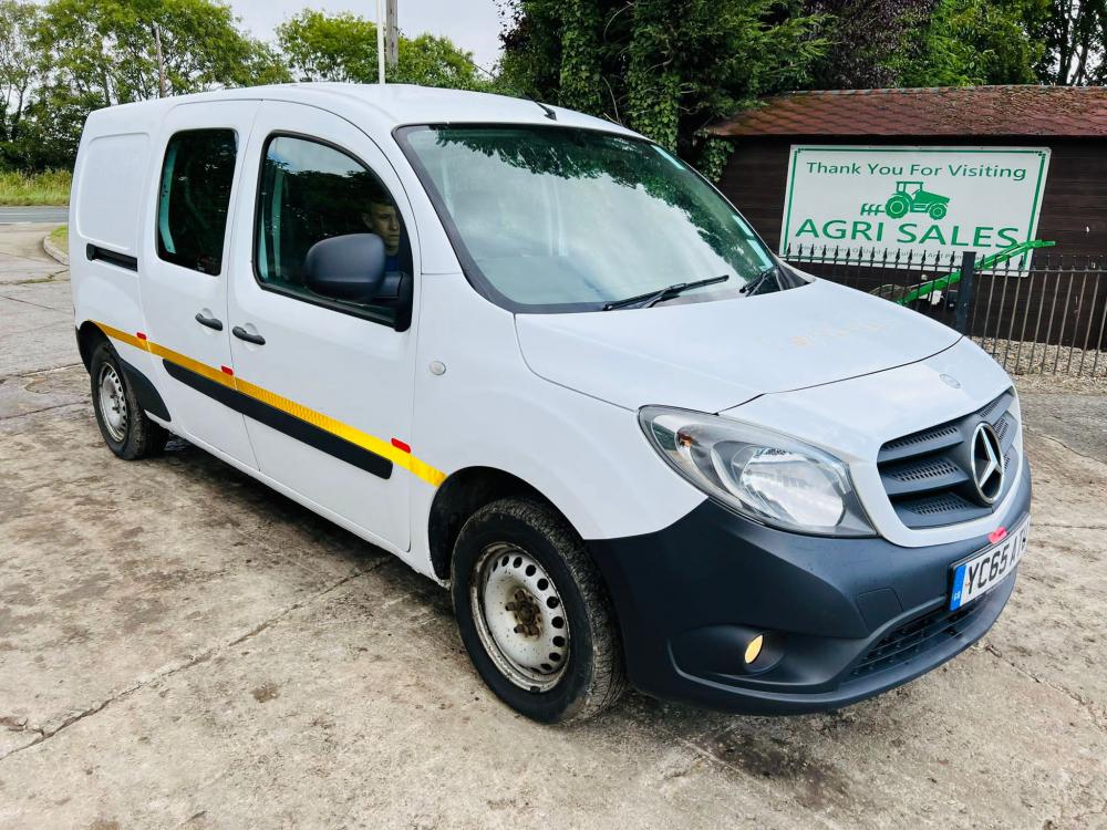 MERCEDES CITAN CREW VAN * 5 SEATER , YEAR 2015 , MOTD OCTOBER 2022