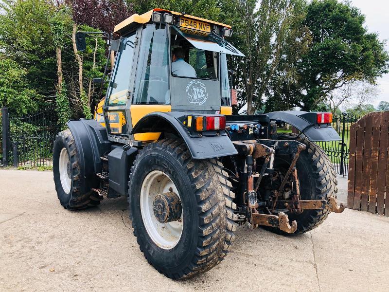 JCB 1115 4WS FASTRAC C/W FRONT LINKAGE