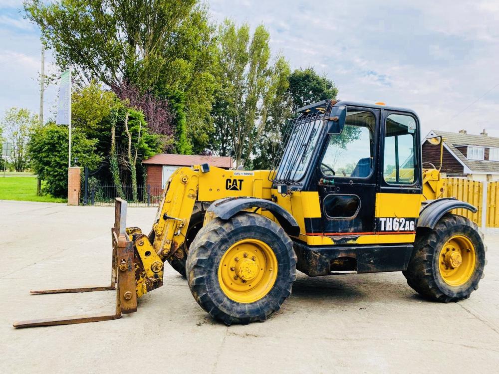 CATERPILLAR TH62AG TELEHANDLER C/W JOYSTICK CONTROL