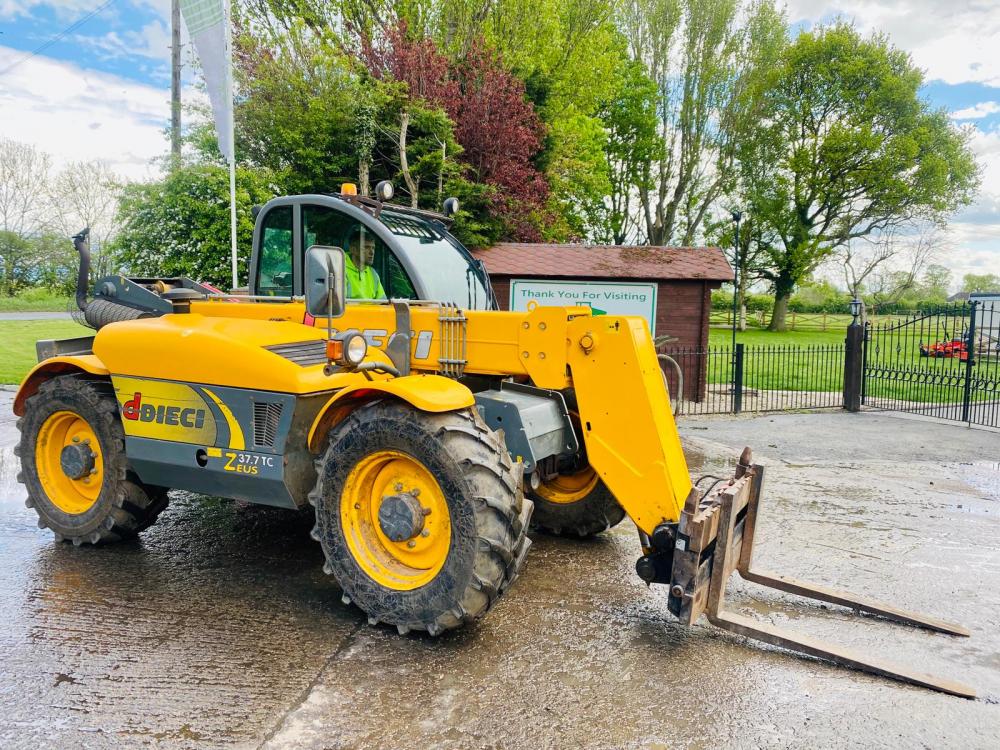 DIECI 37.7 ZEUS 4WD TELEHANDLER *7 METER REACH , 6198 HOURS* C/W PALLET ...