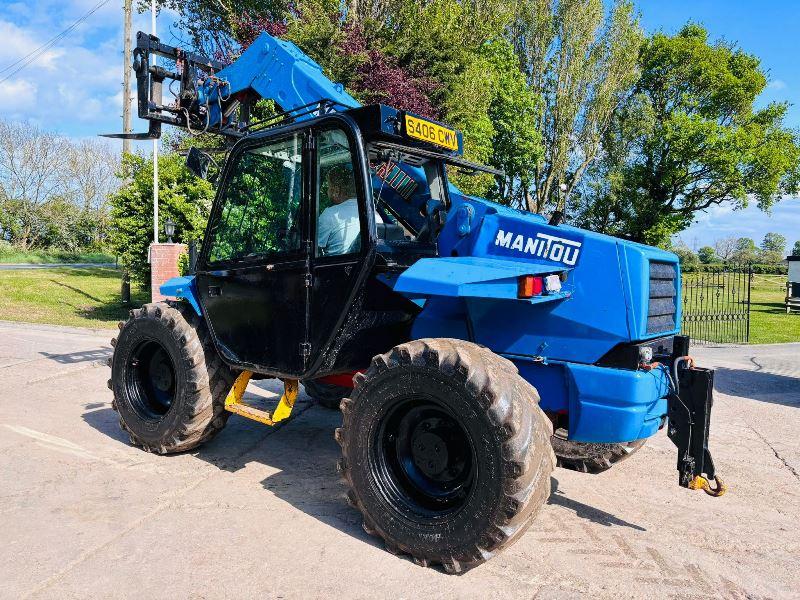 MANITOU MLT628 TELEHANDLER *AG-SPEC* C/W PICK UP HITCH *VIDEO*