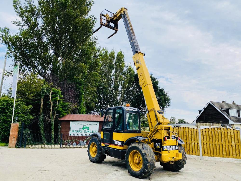 CATERPILLAR TH62AG TELEHANDLER C/W JOYSTICK CONTROL