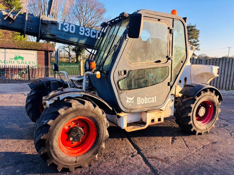 BOBCAT T3093CD 4WD TELEHANDLER *INTERMITENT DRIVE FAULT* VIDEO*