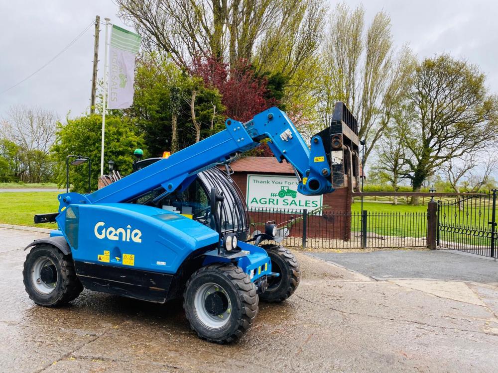 GENIE GTH-2506 4WD TELEHANDLER * YEAR 2016 * C/W PALLET TINES