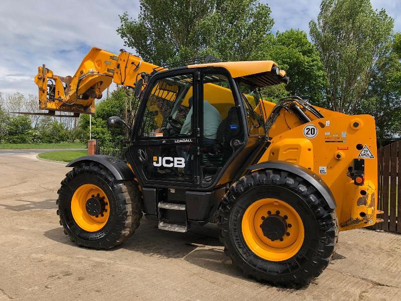 JCB 550-80 WASTE MASTER TELEHANDLER ( YEAR 2015 )( PLEASE SEE VIDEO )