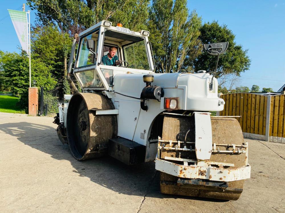 AVILING BARFORD HDC13 3 DRUM ROLLER ( YEAR 1998 ) C/W TARMAC CUTTER
