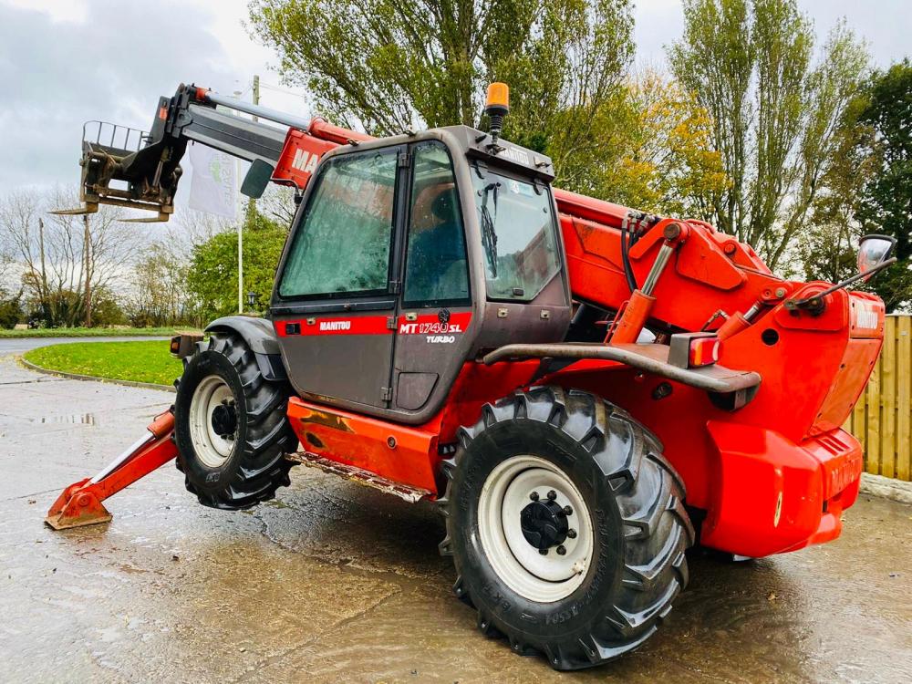 MANITOU MT1740LS TURBO TELEHANDLER * 17 METER * C/W JOYSTICK CONTROL