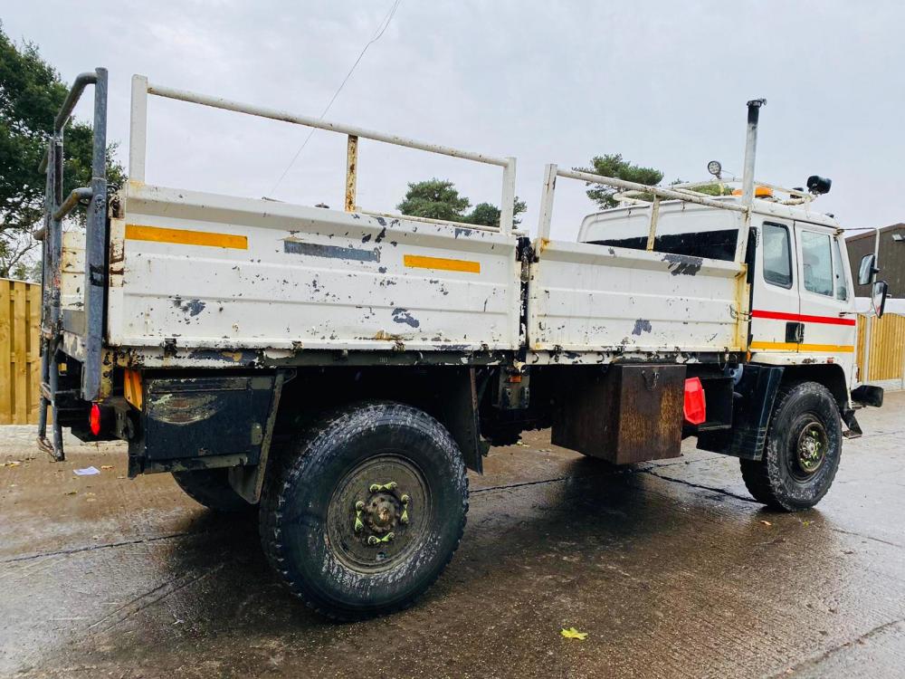 DAF 4X4 DROP SIDE FLAT BED LORRY C/W REVERSE CAMERA