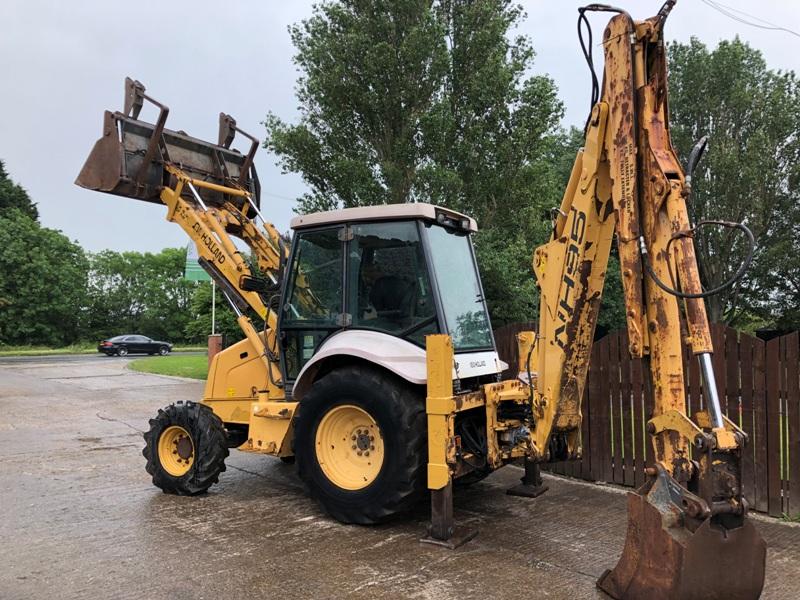 NEW HOLLAND NH95 DIGGER C/W BACK HOE DIGGER