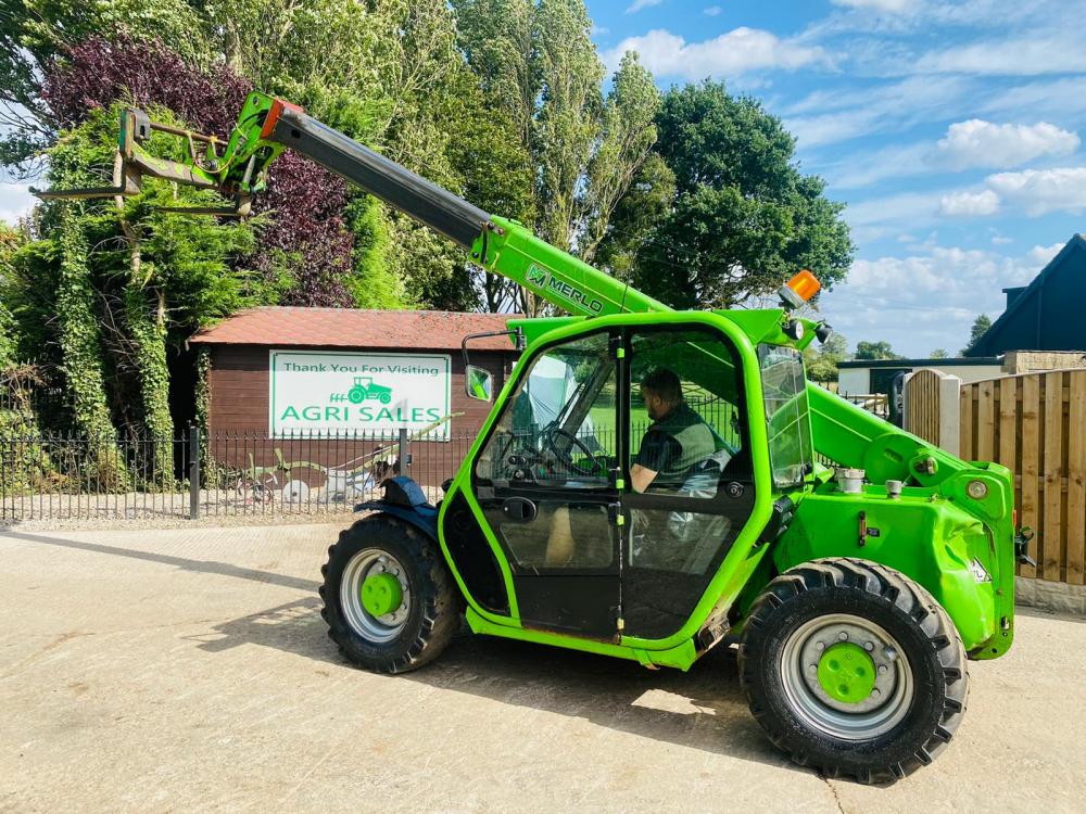 MERLO P25.6 4WD TELEHANDLER * YEAR 2012 * C/W PALLET TINES