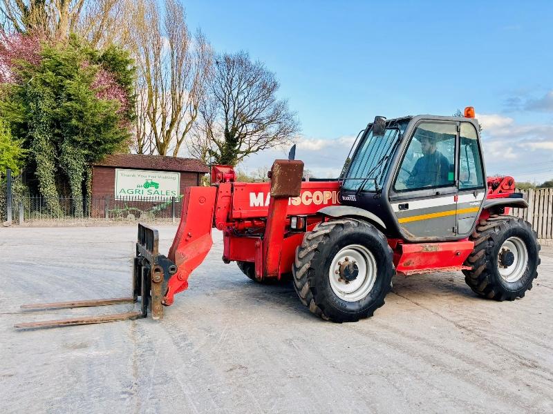 MANITOU MT1340 4WD TELEHANDLER *13 METER REACH* ENGINE SMOKES *VIDEO*