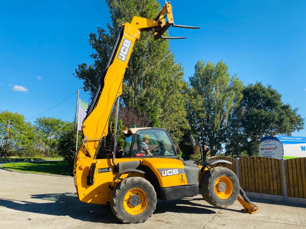 JCB 535-125 TELEHANDLER * YEAR 2009 * C/W 12.5 METER REACH