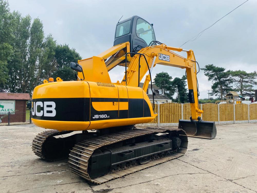 JCB JS160LC HIGH RISE CABIN EXCAVATOR