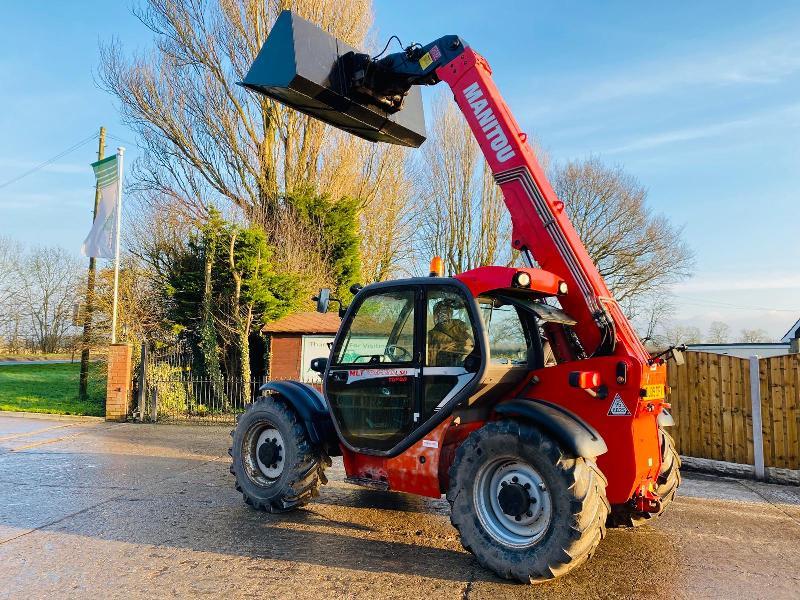 MANITOU 735-120LSU TURBO TELEHANDLER * YEAR 2009, AG-SPEC * C/W PUH