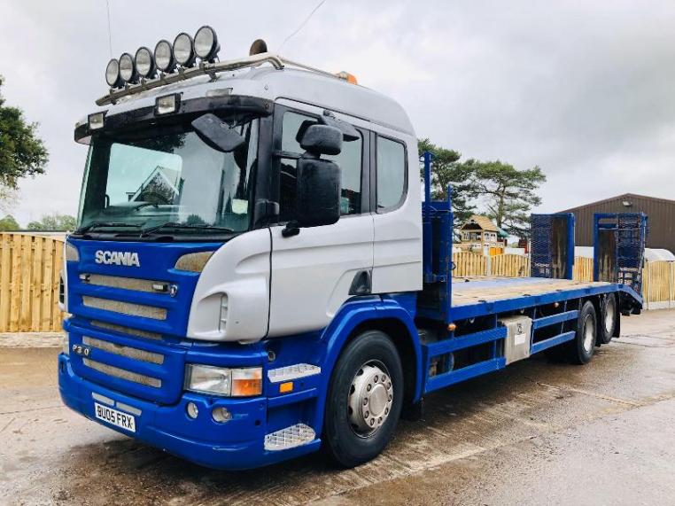 SCANIA P310 6X2 REAR LIFT PLANT LORRY C/W REMOTE CONTROL WINCH *ONE ...
