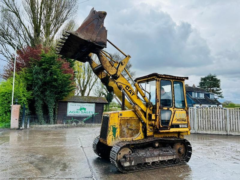 CATERPILLAR 931C DROTT C/W THREE IN ONE BUCKET *VIDEO*