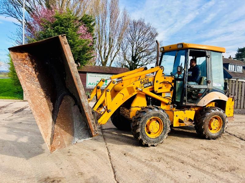 JCB 2CX AIR MASTER 4WD LOADING SHOVEL C/W 4 WHEEL STEER & SIDE TIP ...