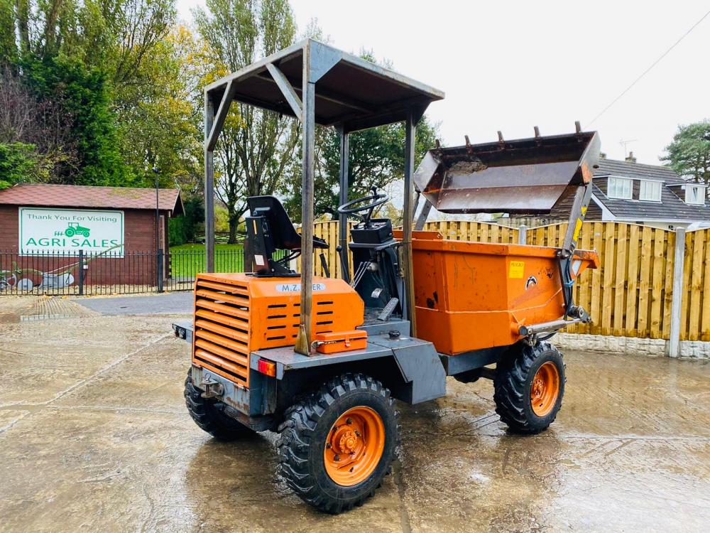 MZ IMER MZ3000HD SELF LOADING DUMPER C/W SAFETY CANOPY