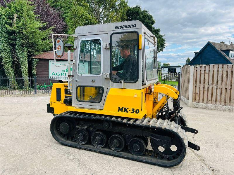 MOROOKA MK30 TRACKED TRACTOR * 940 HOURS * C/W RUBBER TRACKS * VIDEO