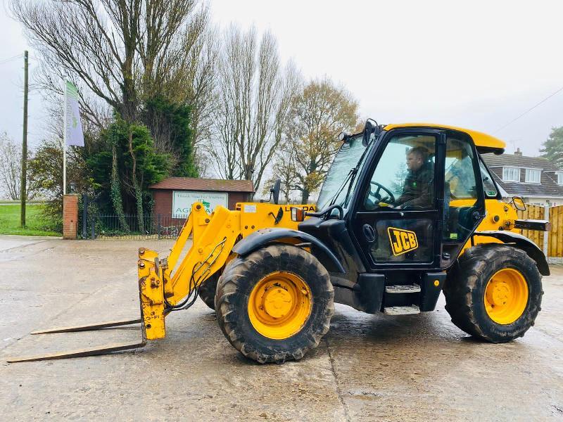 JCB 531-70 TURBO AGRI SUPER TELEHANDLER *AG-SPEC* C/W PUH , 7 METERE ...
