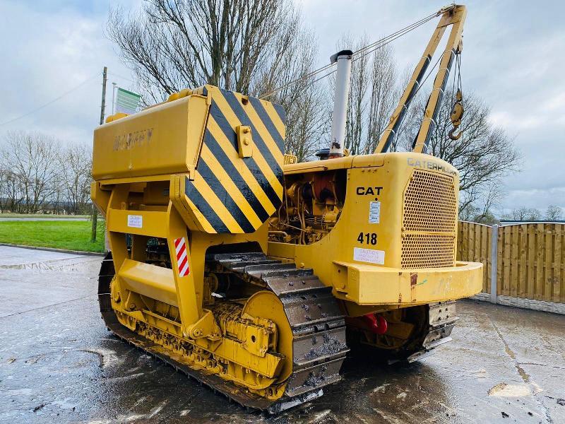 CATERPILLAR 571G DOZER PIPELAYER C/W SIDE BOOM & PIPELAYER