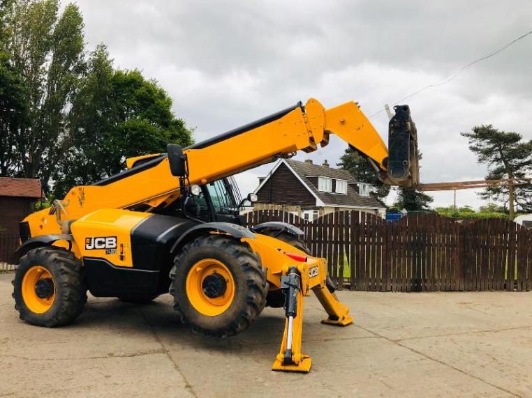 JCB 540-140 TURBO TELEHANDLER *YEAR 2017* C/W SIDE SHIFT ONE OWNER FROM ...