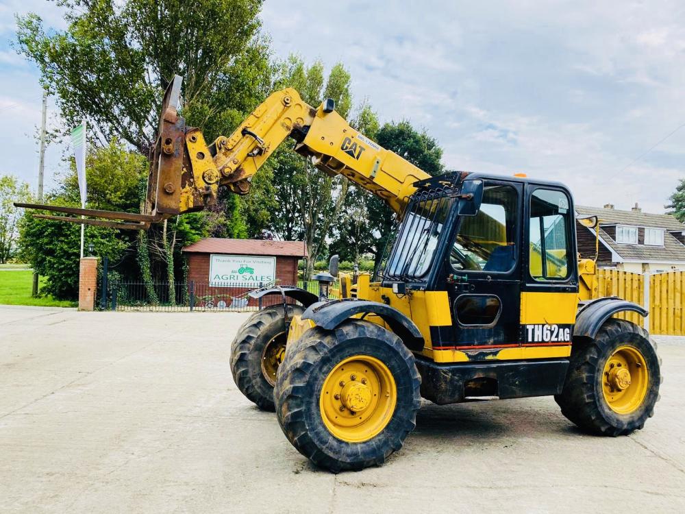 CATERPILLAR TH62AG TELEHANDLER C/W JOYSTICK CONTROL