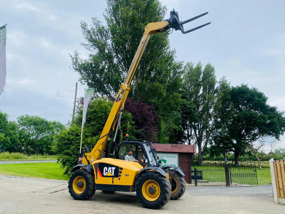 CATERPILLAR TH407 4WD TELEHANDLER *YEAR 2011* C/W PICK UP HITCH