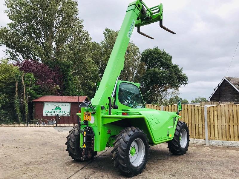 MERLO P34.7 TURBO TELEHANDLER * AG-SPEC * C/W PICK UP HITCH * PLEASE ...