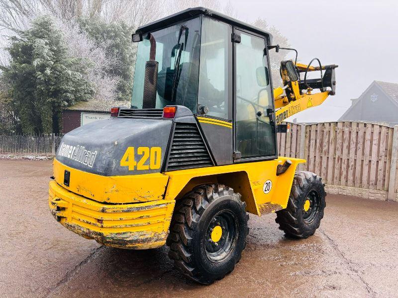 KRAMER 420 4WD LOADING SHOVEL C/W 4 WHEEL STEER *VIDEO*