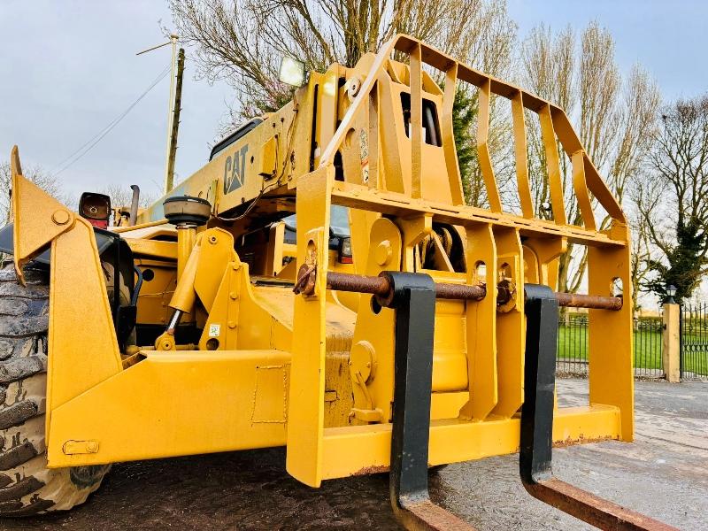 CATERPILLAR TH63 4WD TELEHANDLER C/W SWAY & PALLET TINES